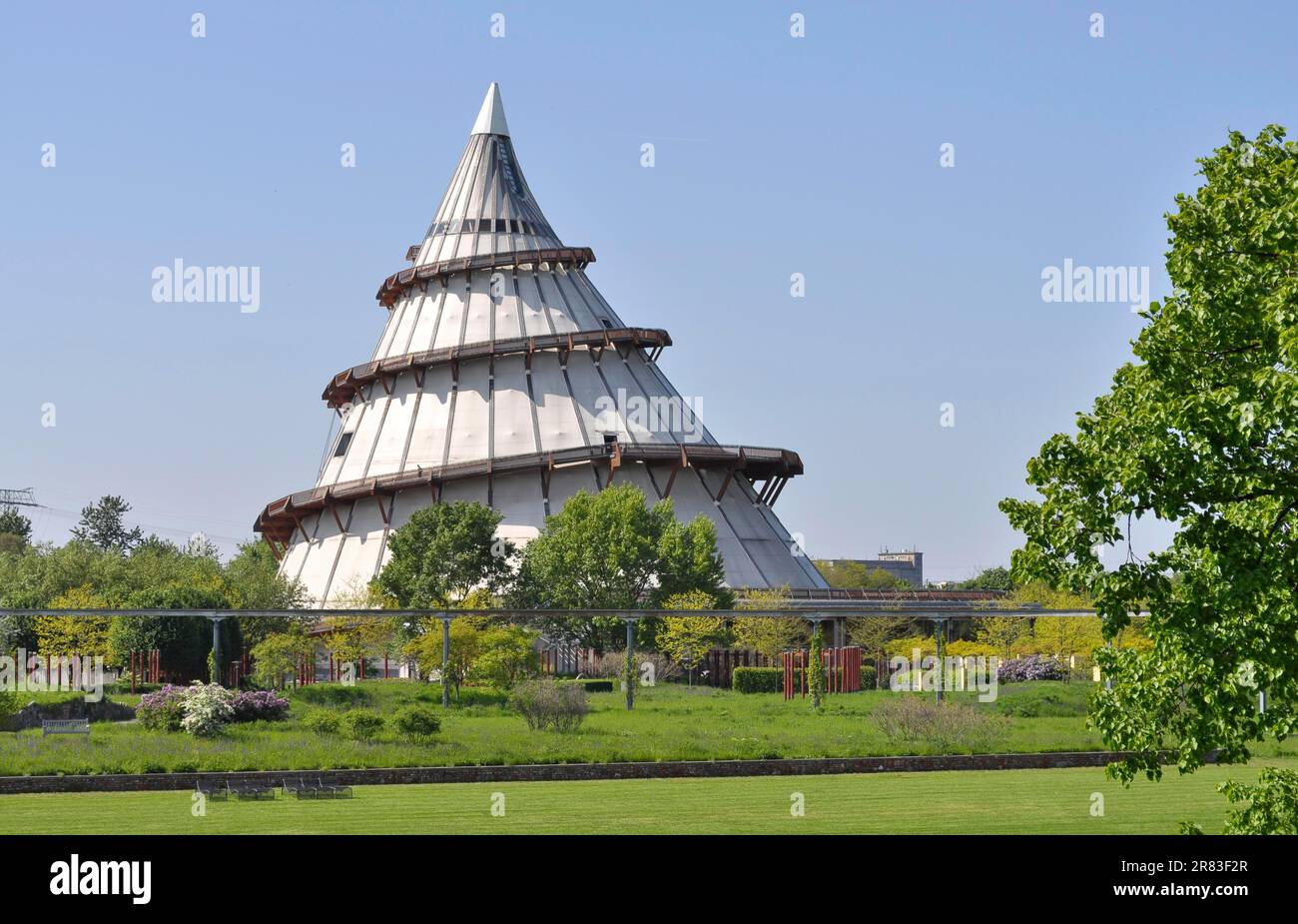Federal Garden Show grounds Magdeburg, small Cracauer Anger, millennium ...