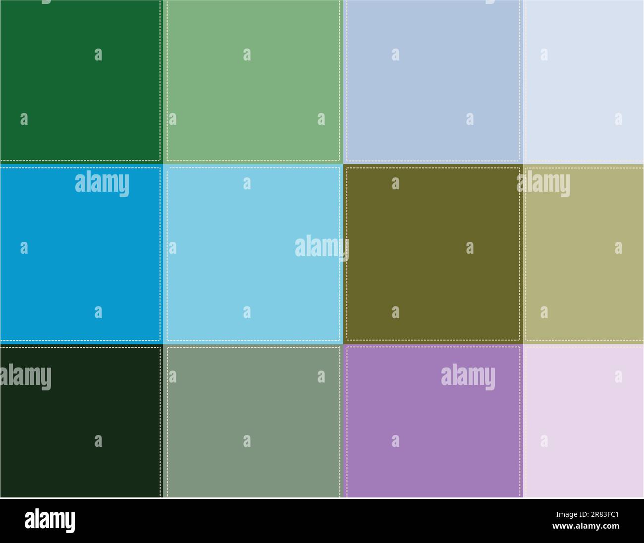 Decorative background. Vector illustration. Colored squares are ...