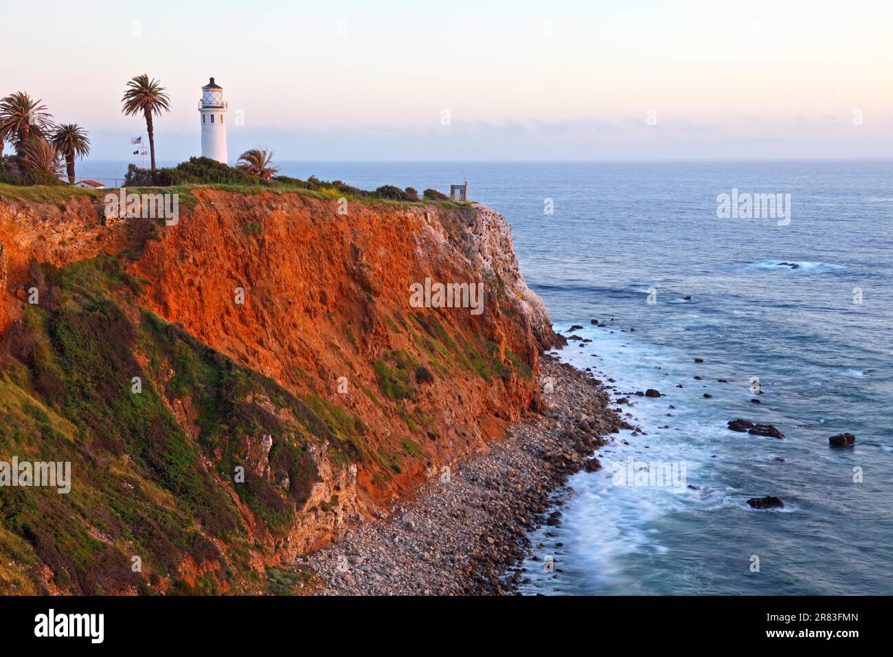Point Vincente-Leuchtturm (1926), Rancho Palos Verdes, Los Angeles, CA, USA Stock Photo - Alamy
