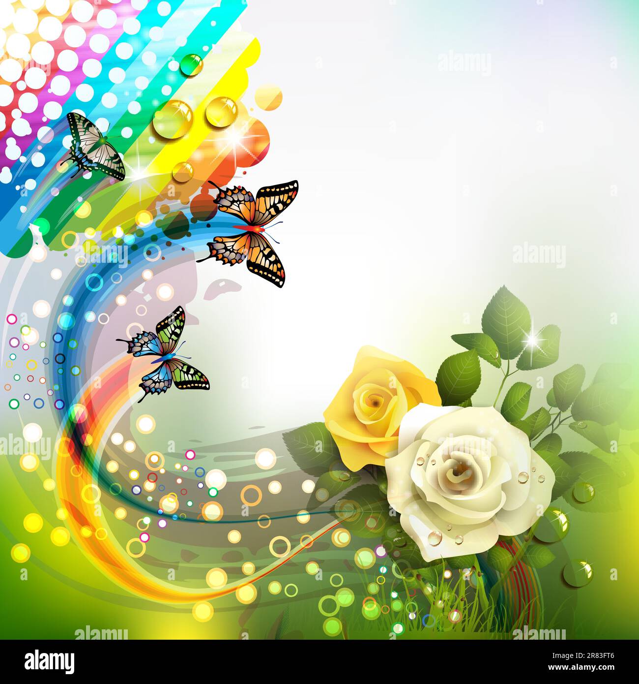 Rose blend Stock Vector Images - Alamy