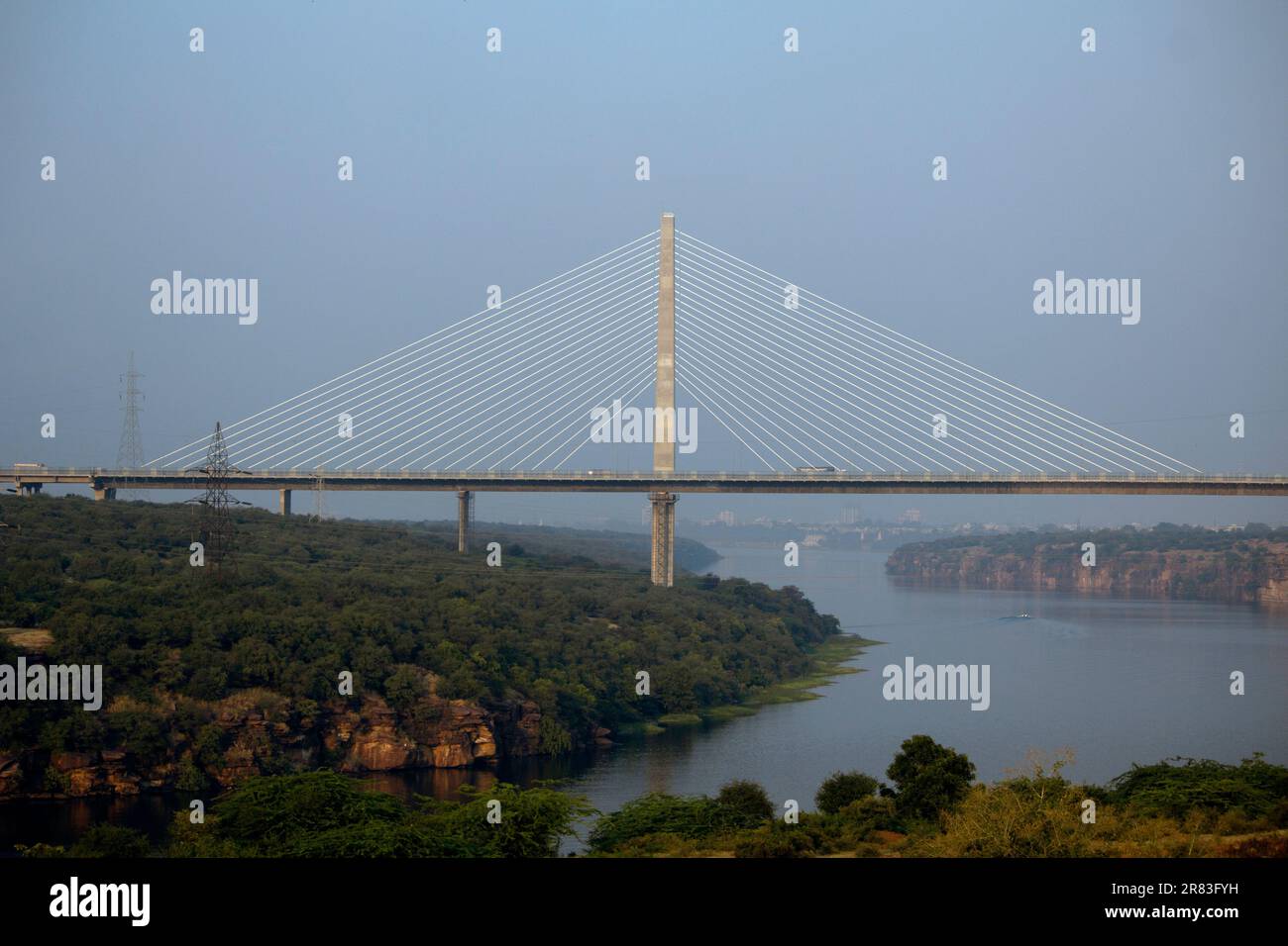 Hanging Bridge in Kota,Rajasthan Stock Photo - Alamy