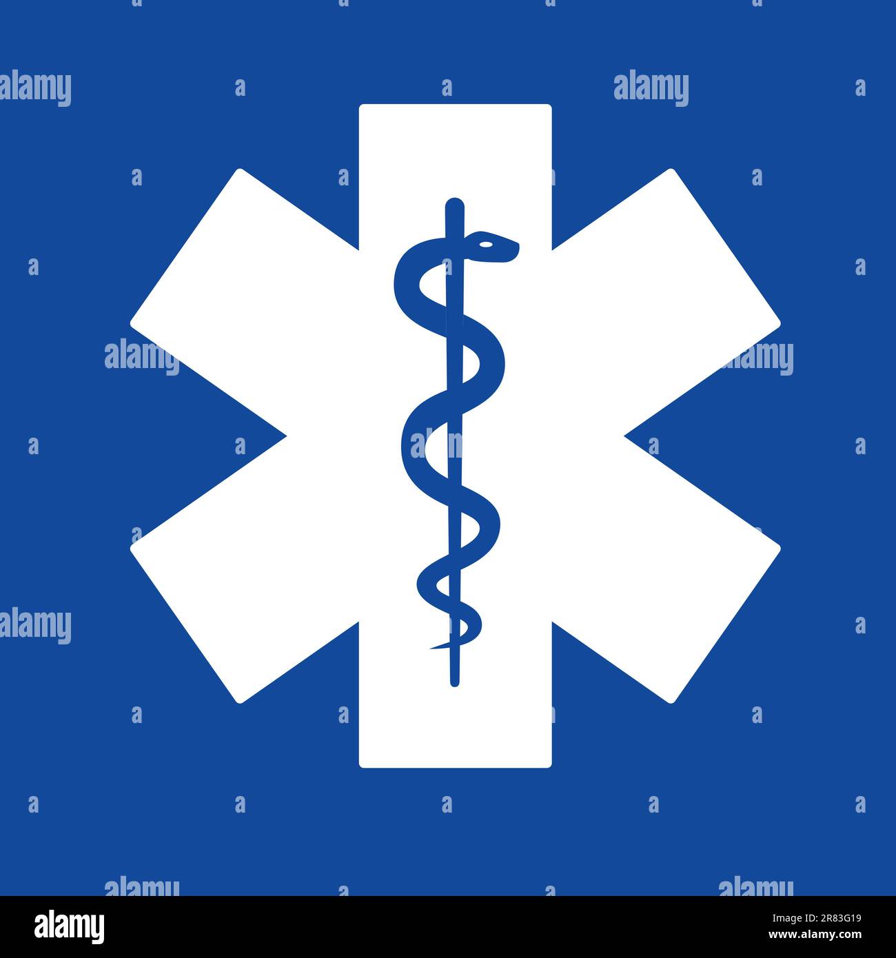 Emergency services sign Stock Vector Images - Alamy