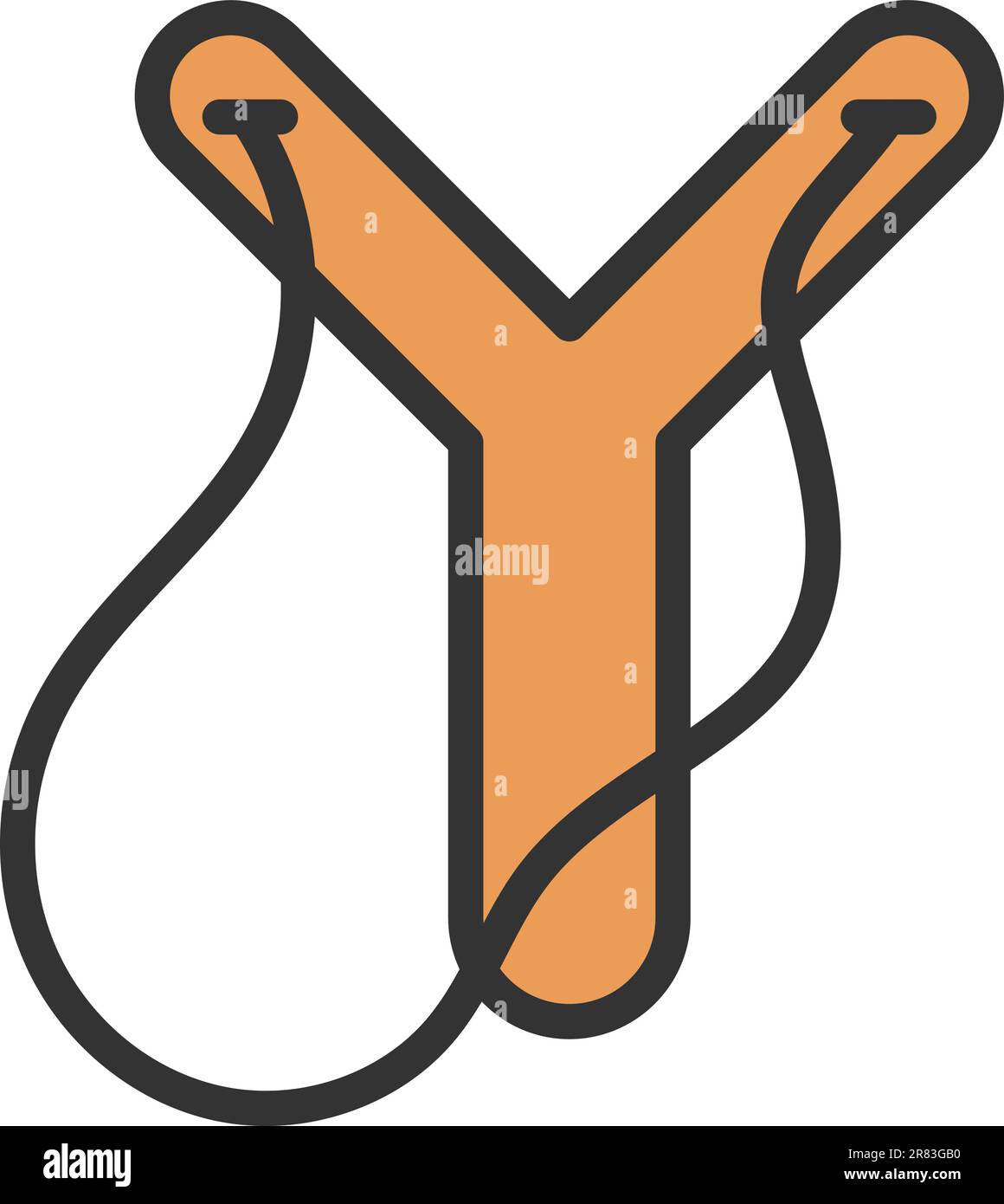 Slingshot icon vector image Stock Vector Image & Art - Alamy