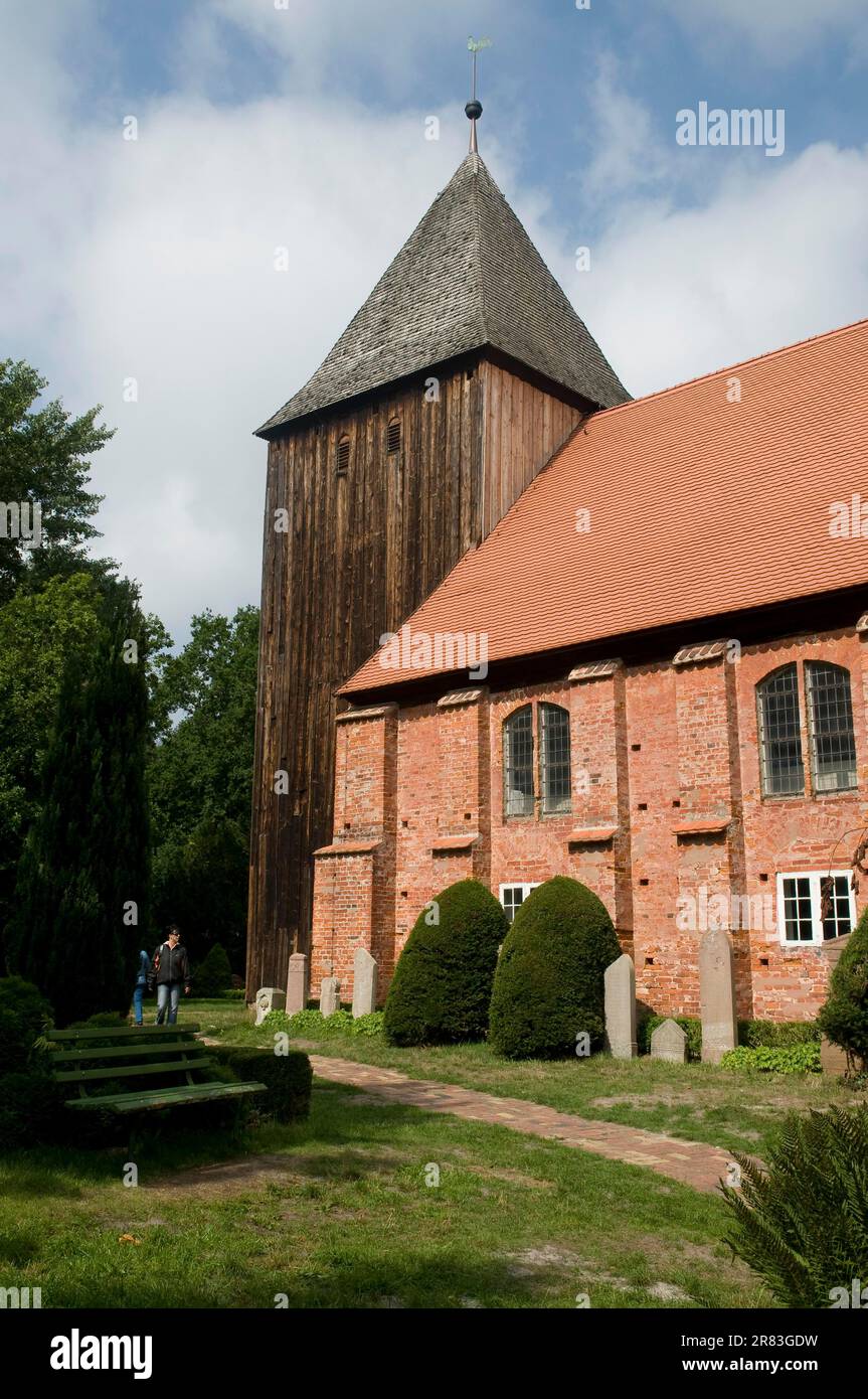 Boatman's church in Prerow Stock Photo - Alamy