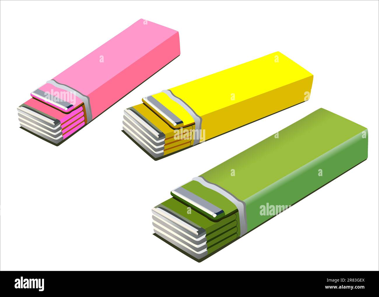 Chewing gum artist Stock Vector Images - Alamy