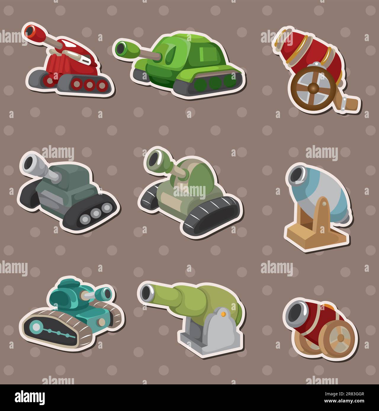 Cartoon tank hi-res stock photography and images - Alamy