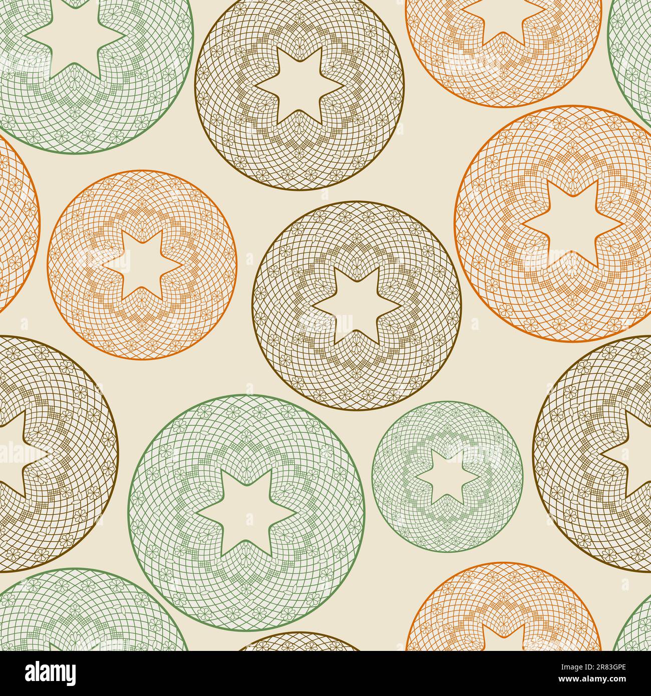 vector seamless pattern with lacy balls, you can use it as background ...