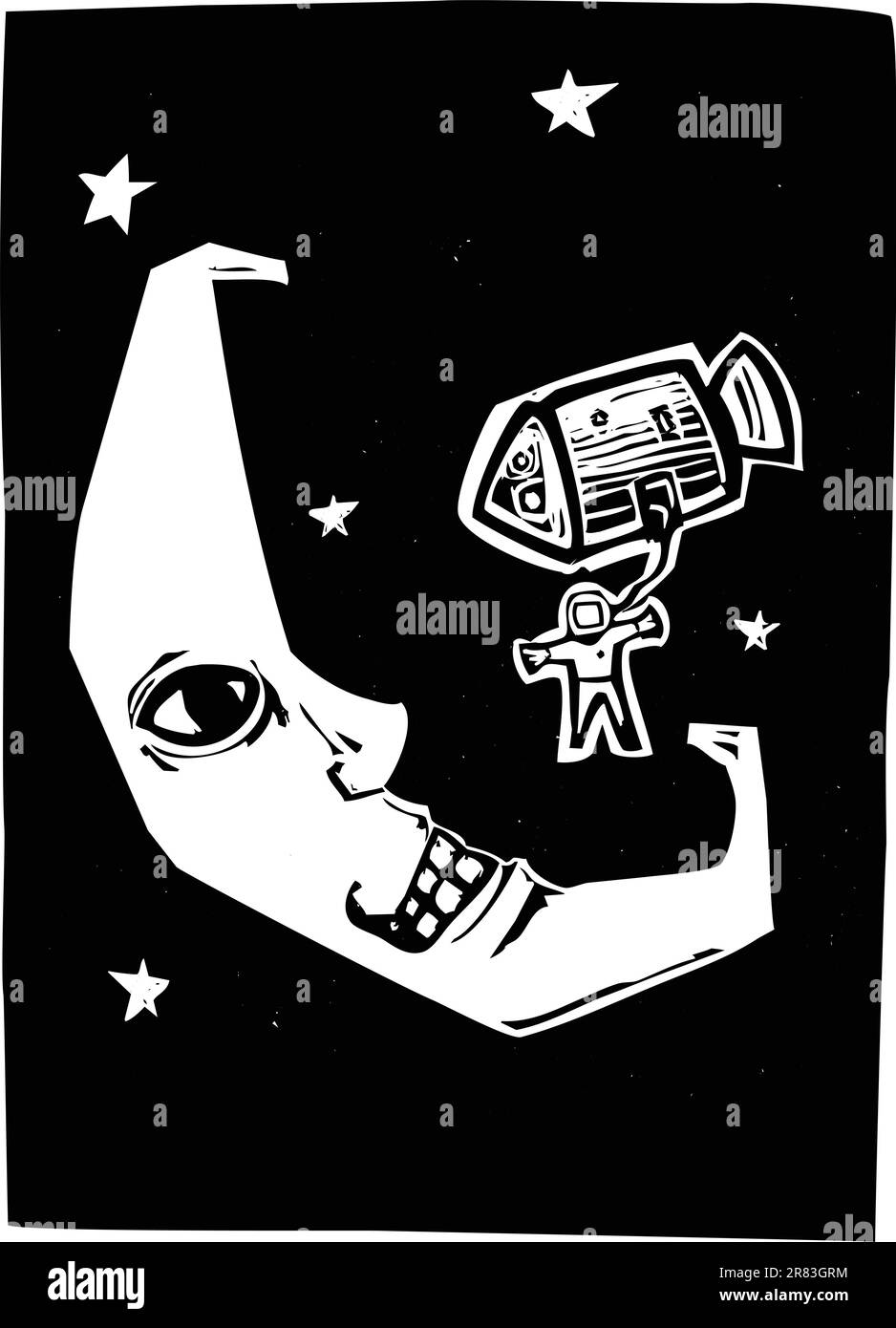 Orion space capsule Stock Vector Images - Alamy