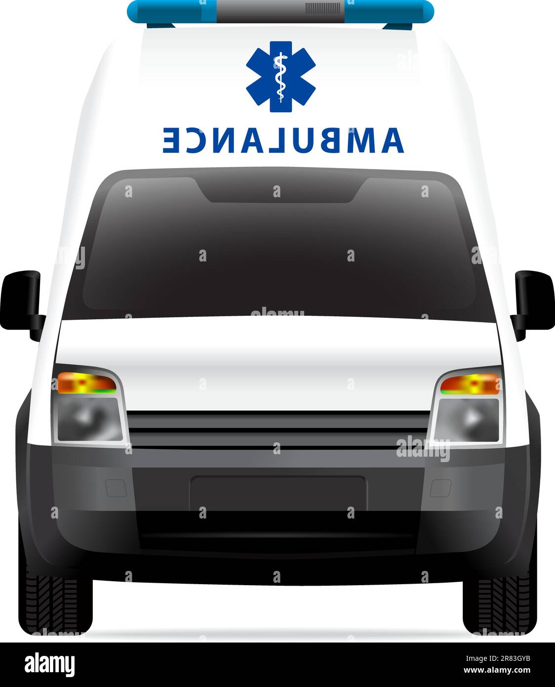 Ambulance car vector illustration Stock Vector Image & Art - Alamy