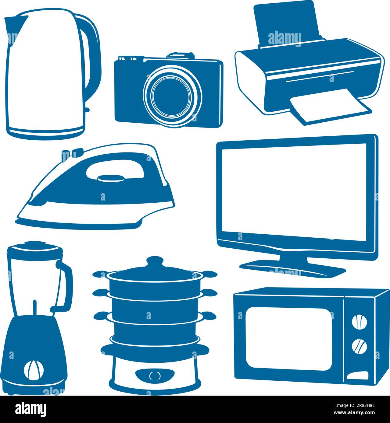 Some different electrical appliances Stock Vector Image & Art - Alamy