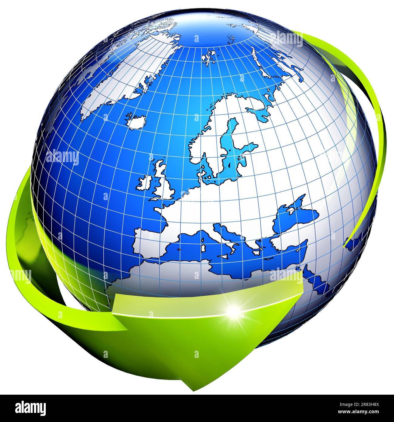 Illustration of separation concept Cut Out Stock Images & Pictures - Alamy