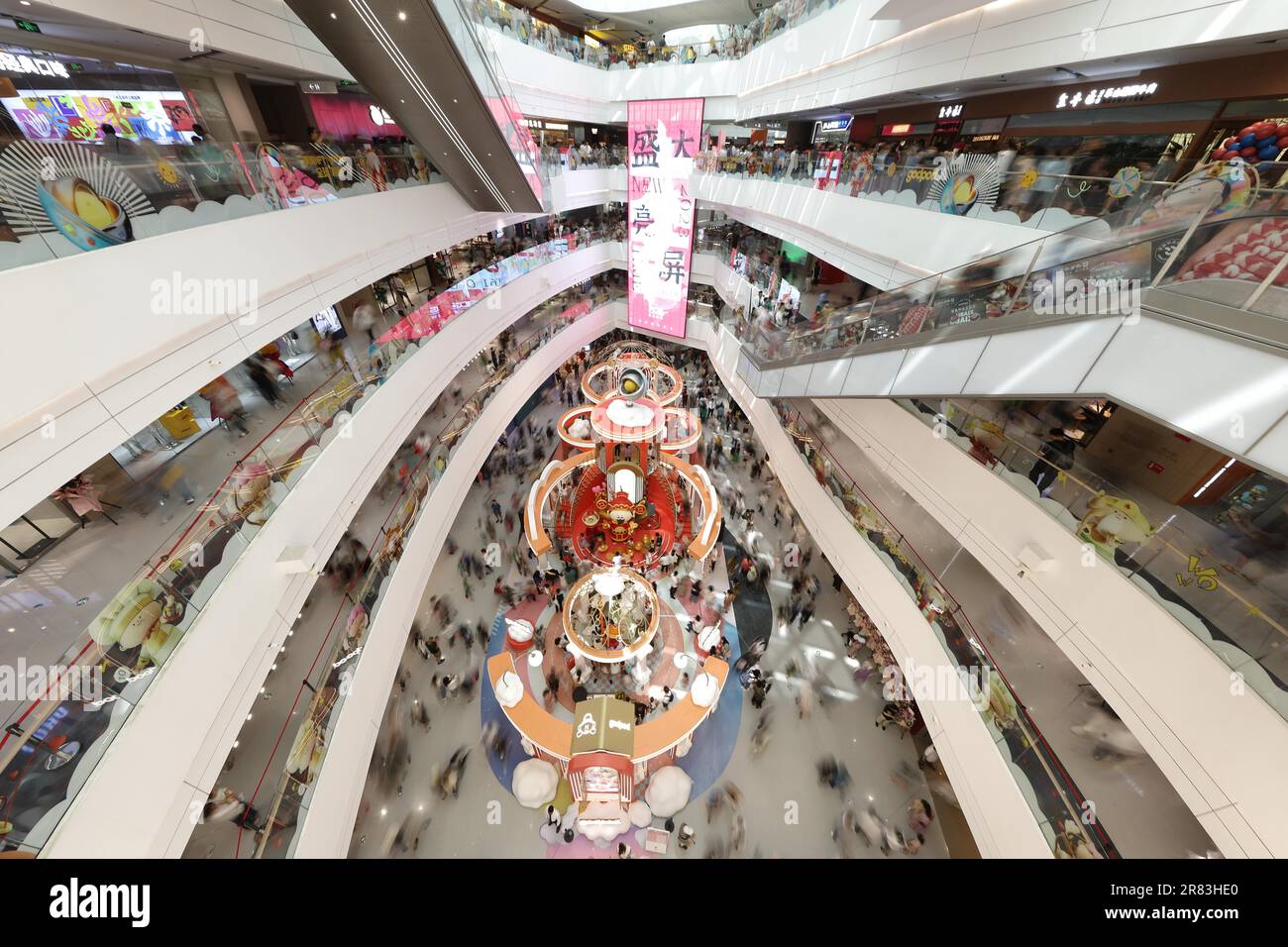 **CHINESE MAINLAND, HONG KONG, MACAU AND TAIWAN OUT** Consumers attend the opening ceremony of ...