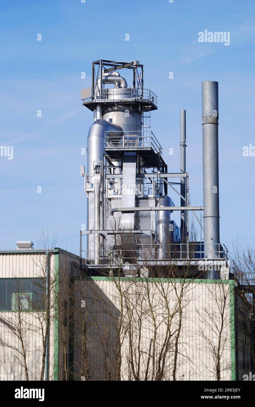 Industrial building of the chemical industry Stock Photo - Alamy