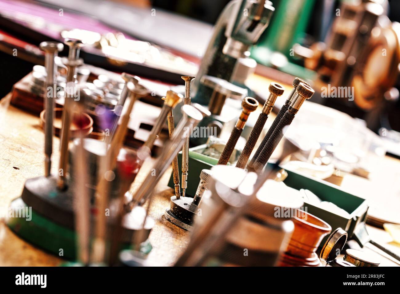 Heavy yet accurate metal tools embody art and skill in watch sector ...