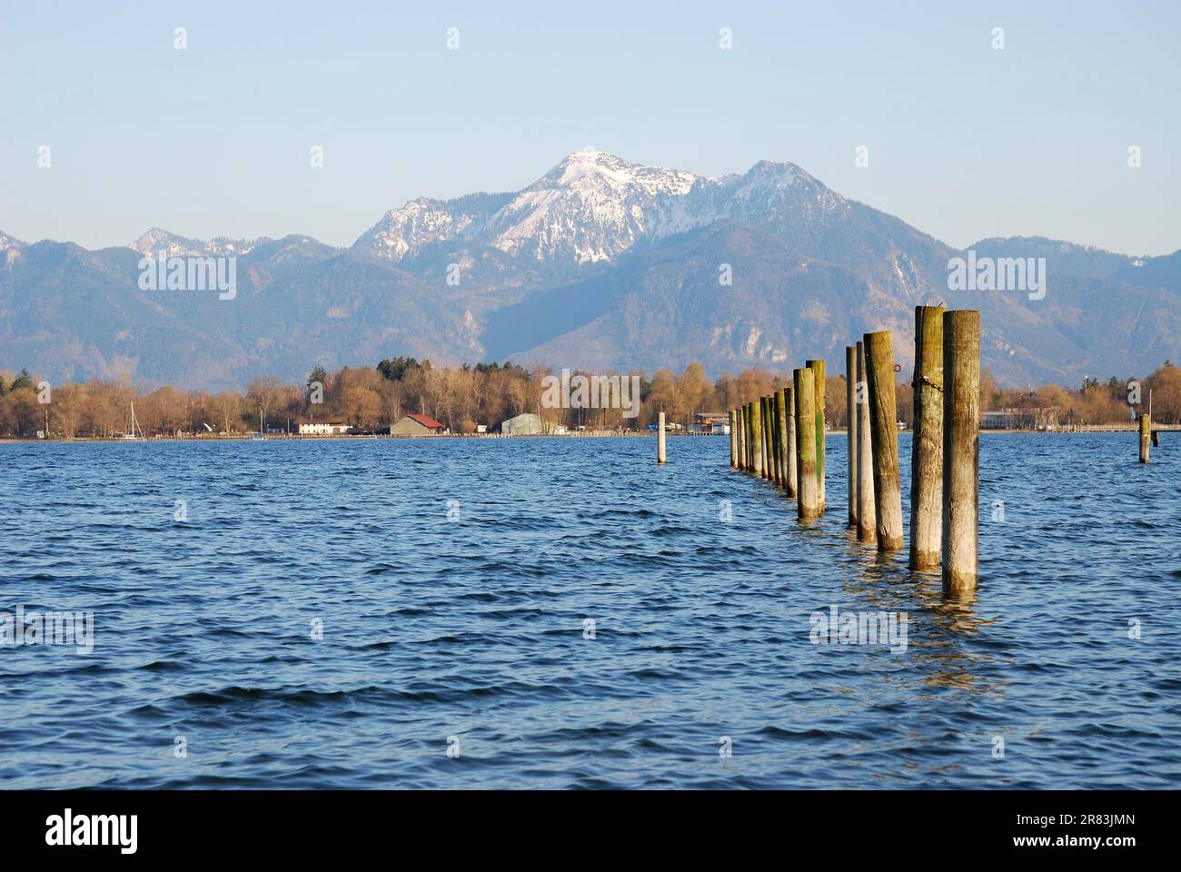 Lake Chiemsee in Bavaria Germany Stock Photo - Alamy