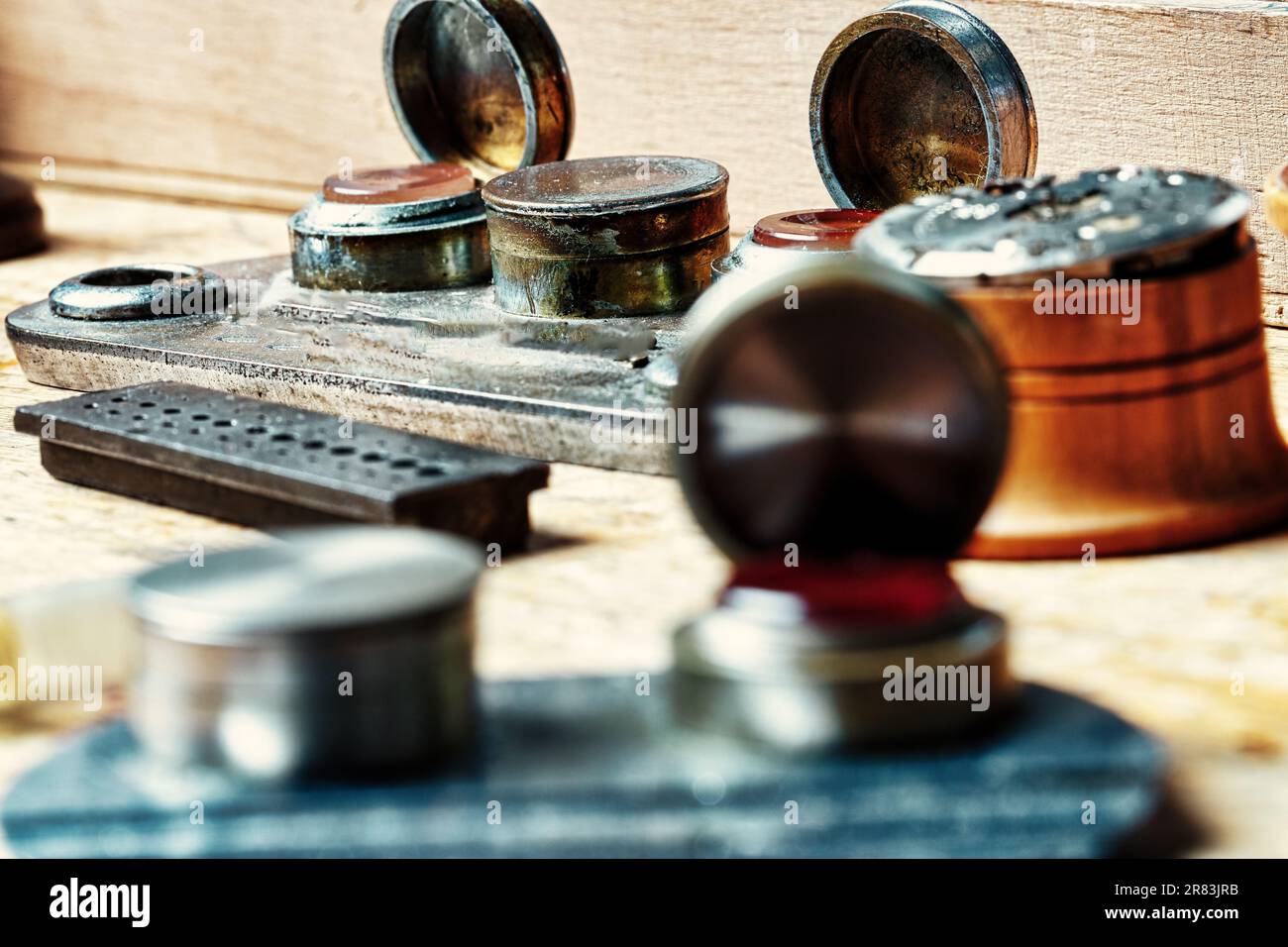 Craftsman's table: watches, gears, springs - a testament to the art of ...