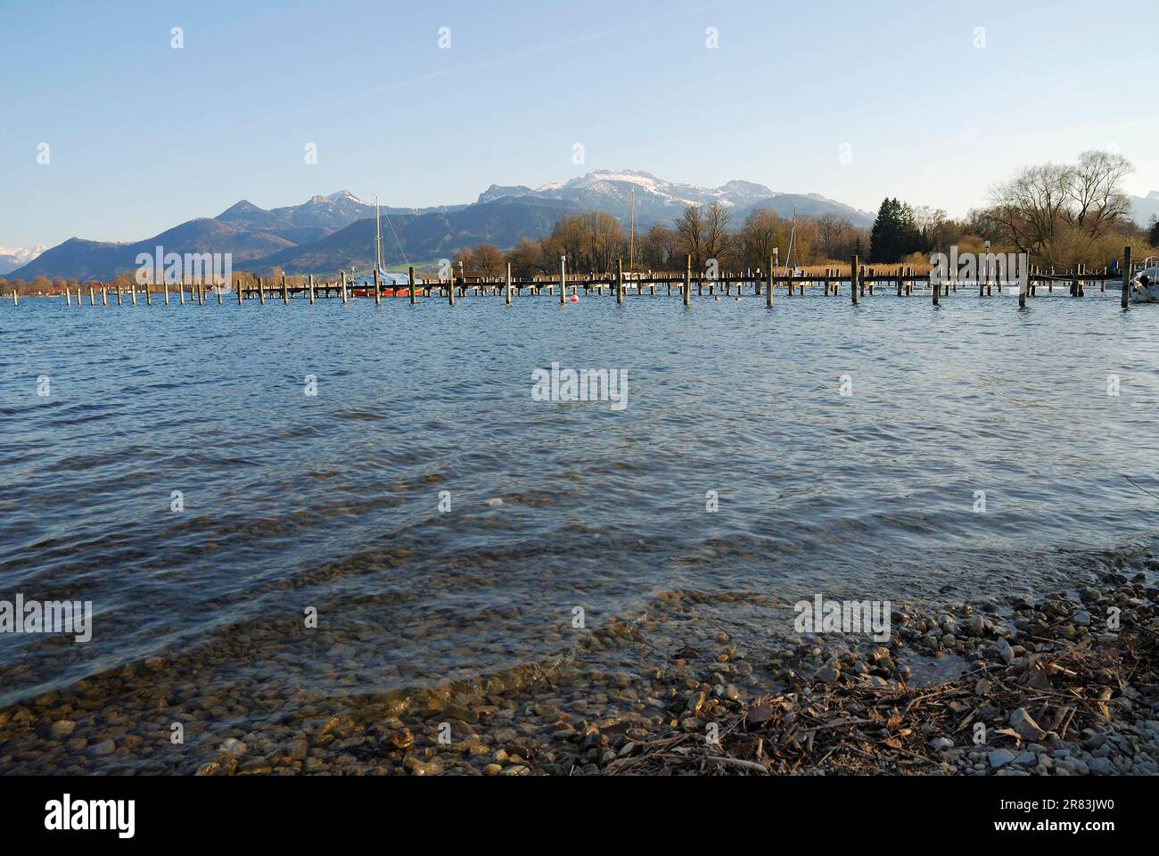 Lake Chiemsee in Bavaria Germany Stock Photo - Alamy