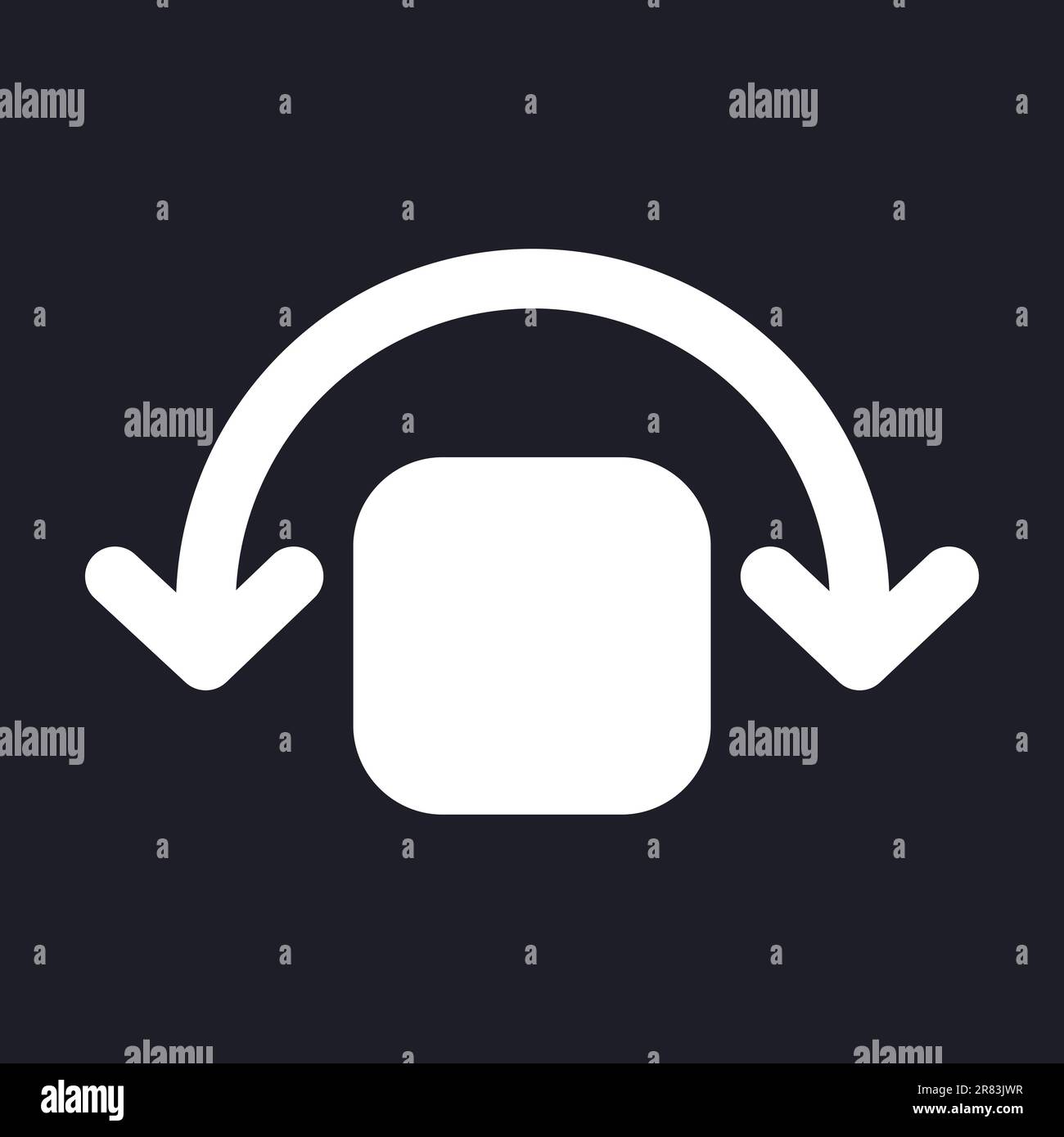 Wobble animation white pixel perfect solid ui icon Stock Vector Image ... Wobble animation white pixel perfect solid ui icon Stock Vector Image ...