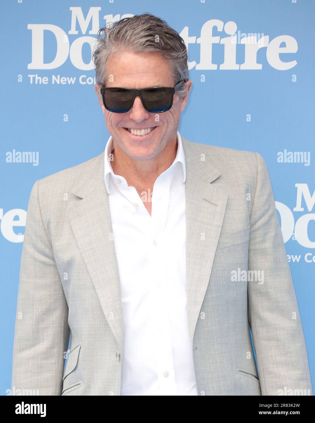 Jun 18, 2023 - London, England, UK - Hugh Grant attending Mrs Doubtfire ...