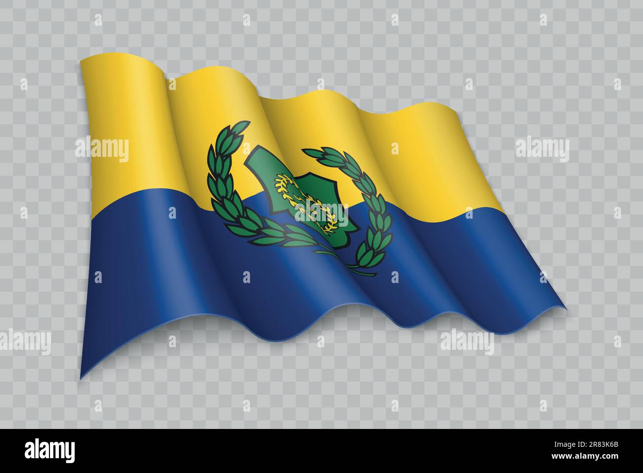 3D Realistic waving Flag of Perlis is a state of Malaysia on ...