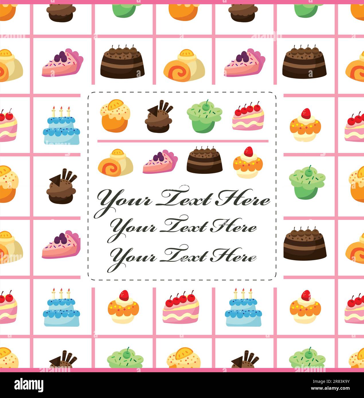 Cake card hi-res stock photography and images - Alamy