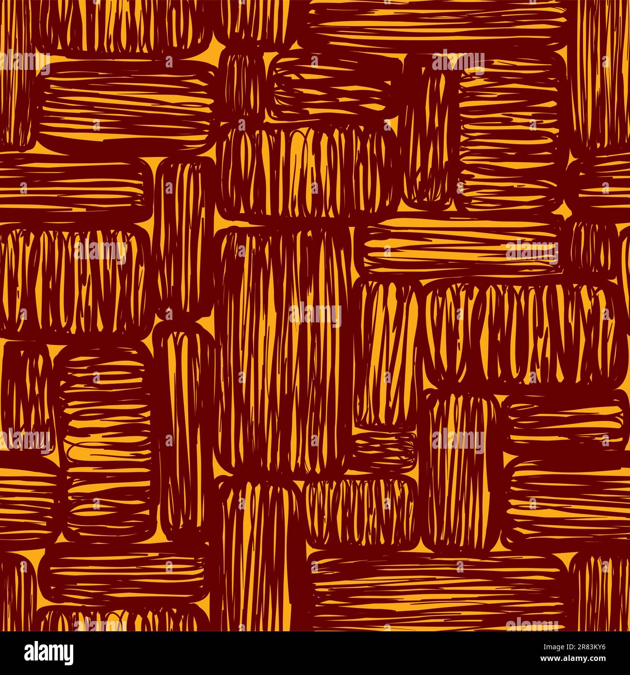 Vector Seamless Pattern Modern Stylish Texture Endless Abstract Background Stock Vector Image