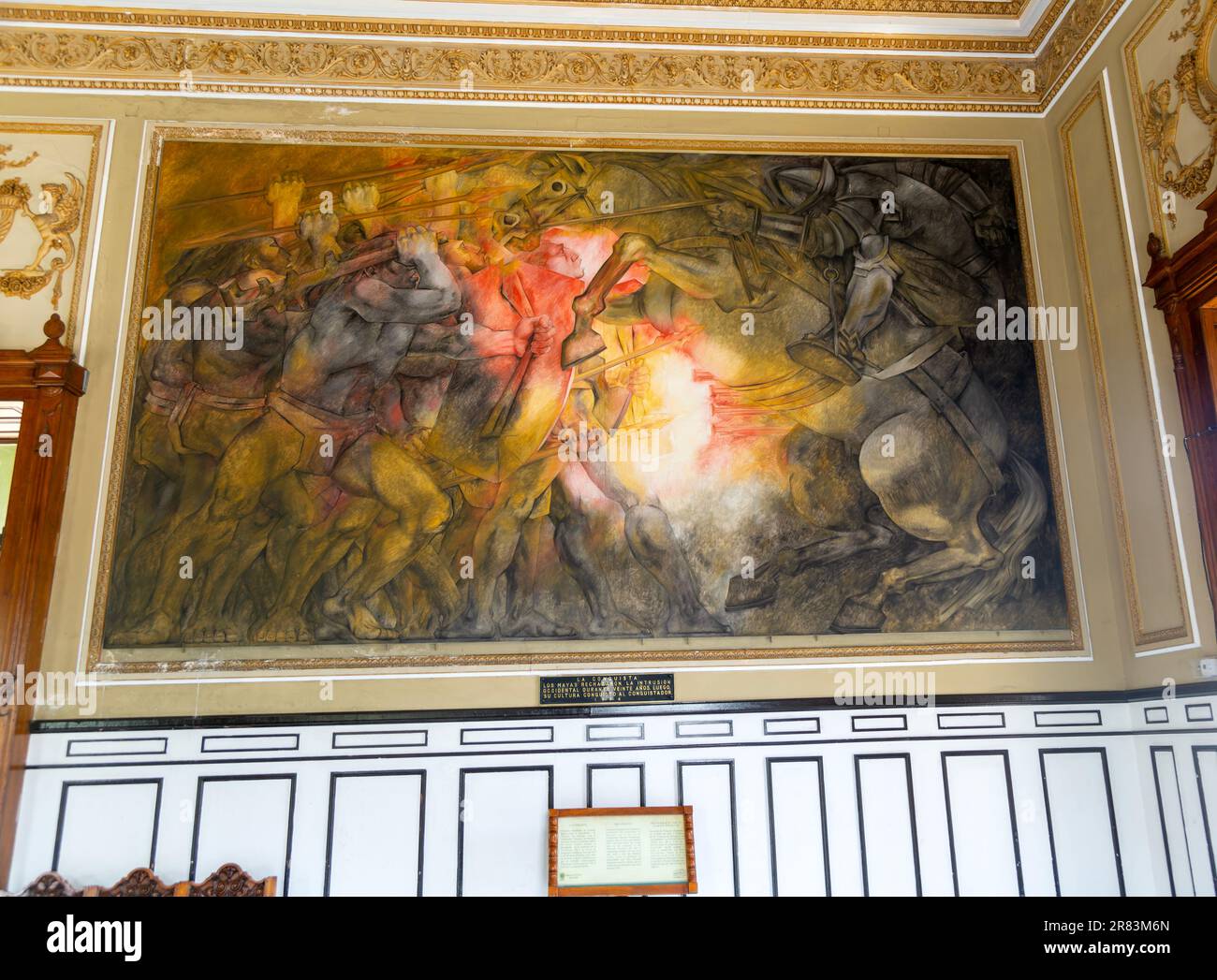 'The Conquest', 'La Conquista' painting by Fernando Castro Pacheco ...