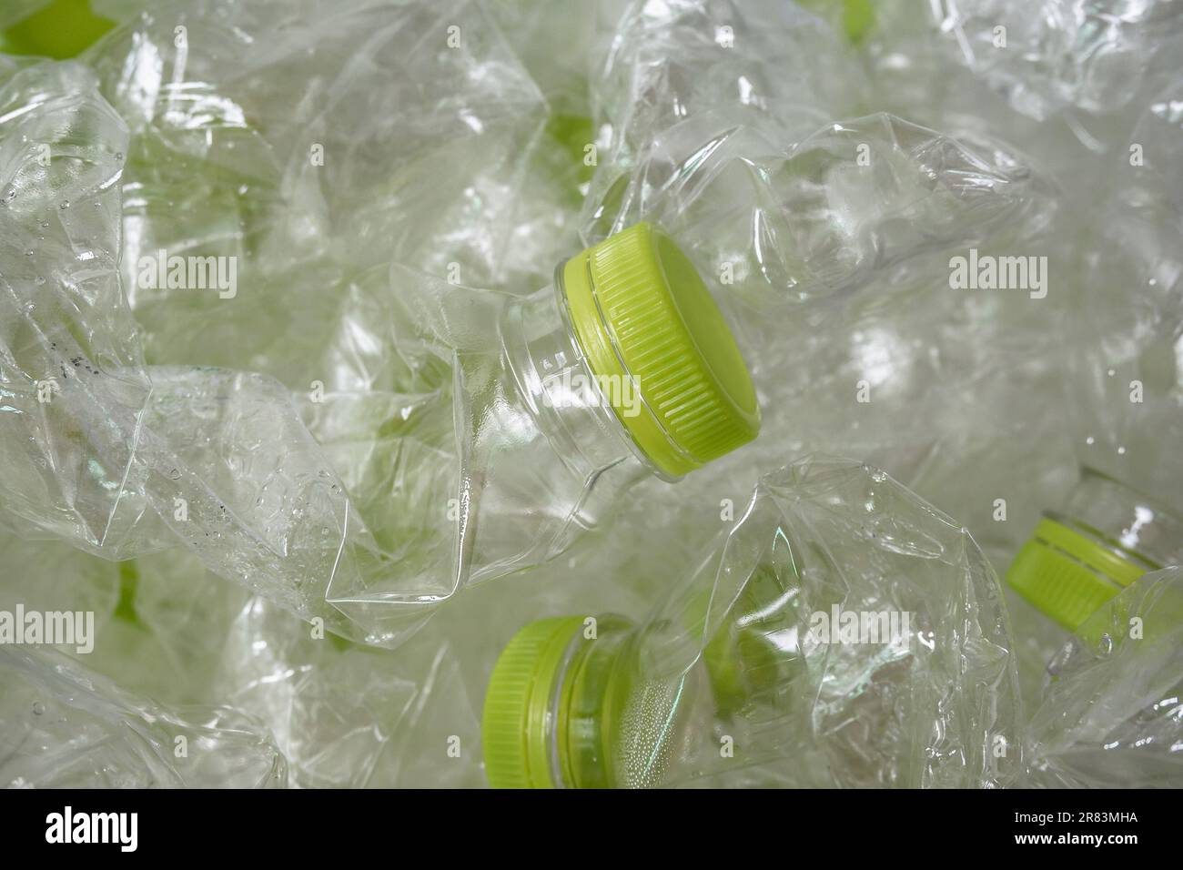 plastic bottles for recycling Stock Photo - Alamy