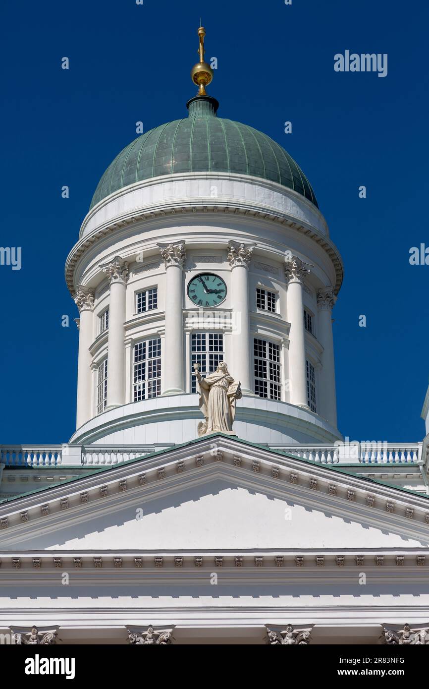 Cityscape of Helsinki, Finland. Helsinki Cathedral Stock Photo - Alamy