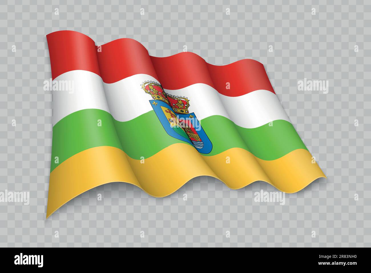 Flag of the region of la rioja hi-res stock photography and images - Alamy