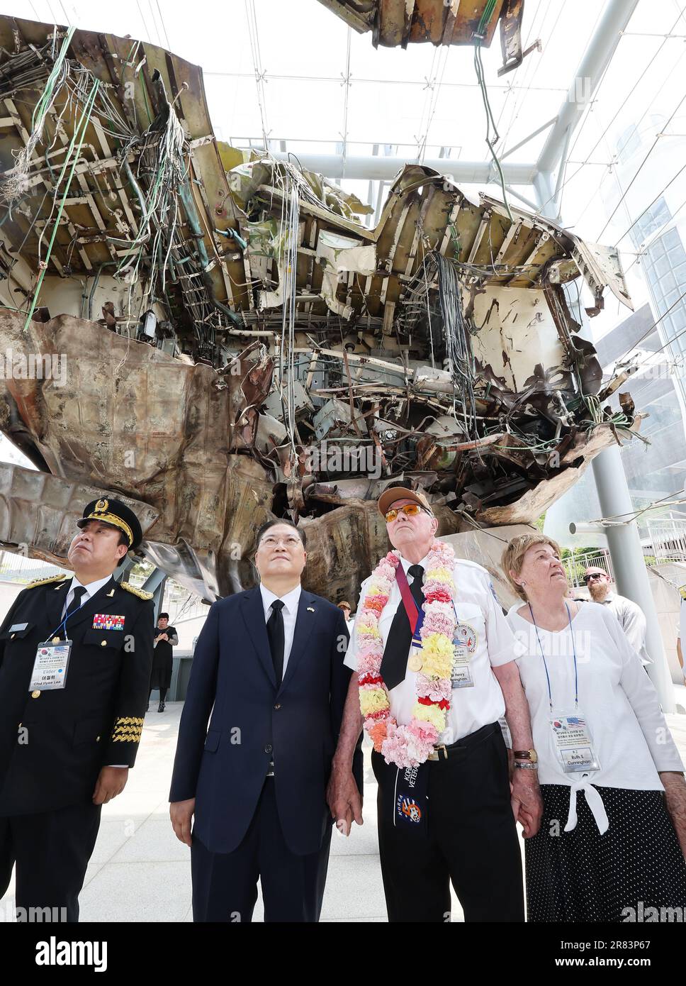 19th June, 2023. American Korean War vets in S. Korea A U.S. Korean War ...