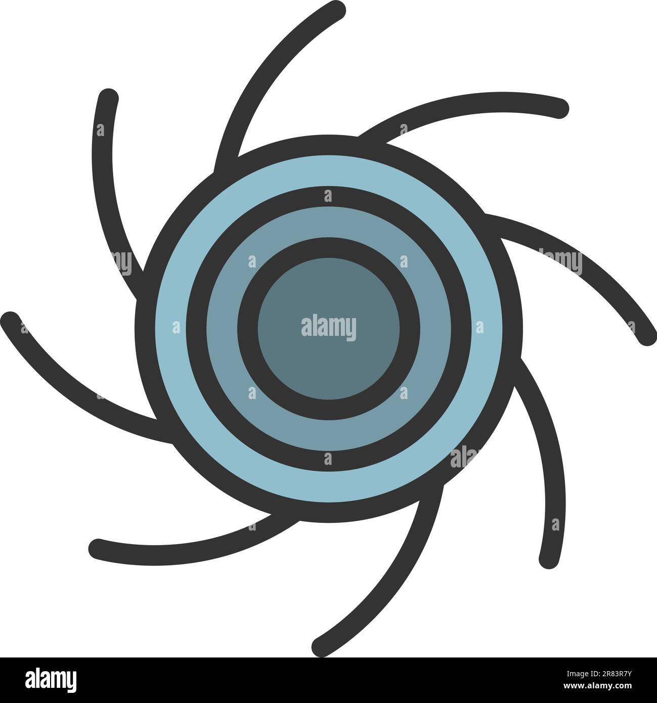 Black Hole icon vector image Stock Vector Image & Art - Alamy