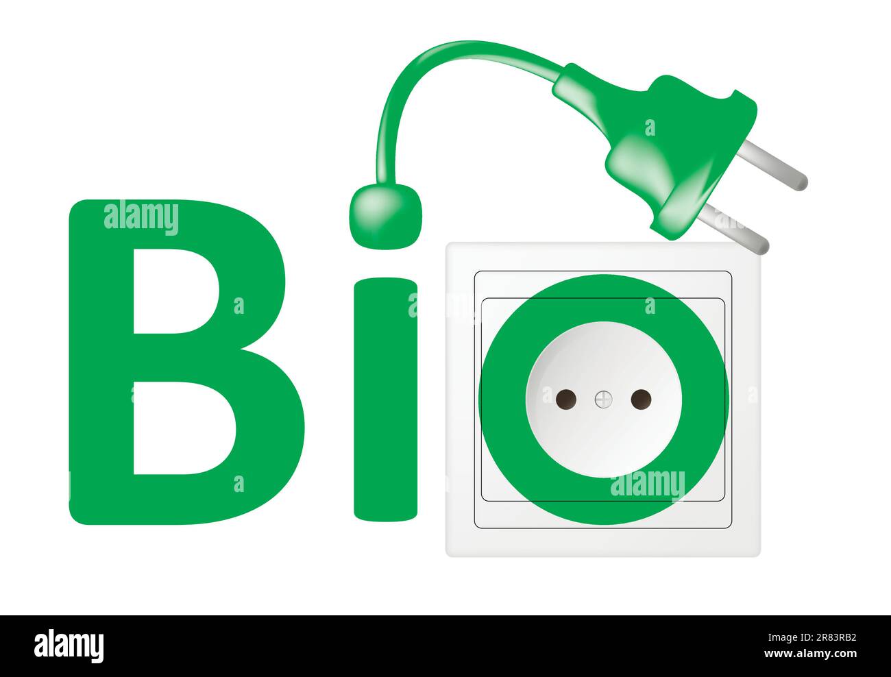 ecological concept, symbolizing bio energy Stock Vector Image & Art - Alamy