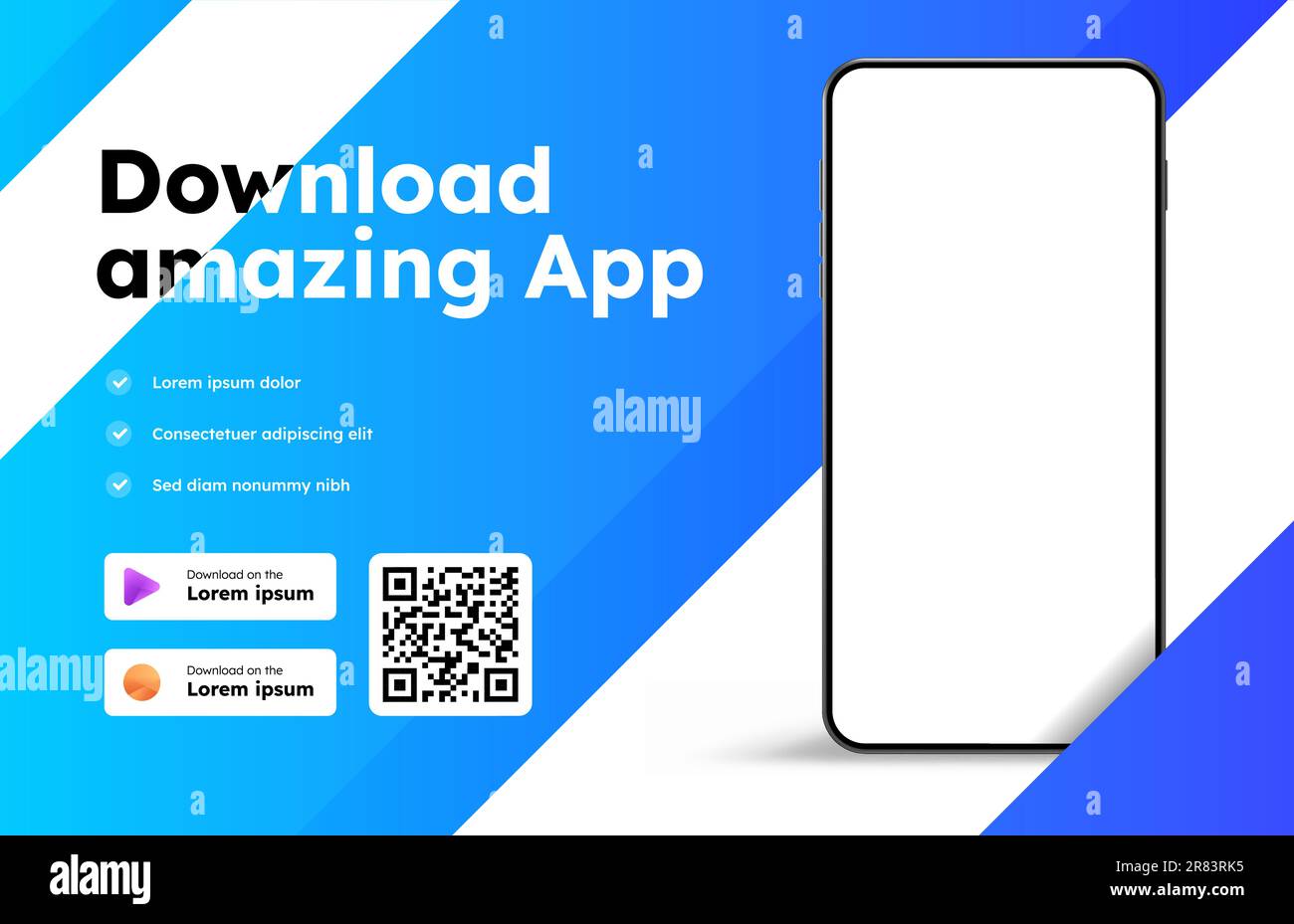 Qr code install Stock Vector Images - Alamy