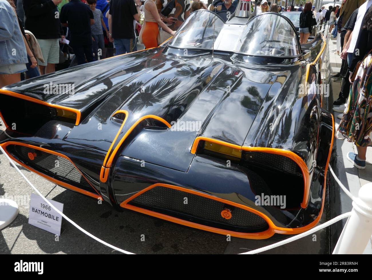 Beverly Hills, California, USA 18th June 2023 1966 Batmobile at Rodeo ...