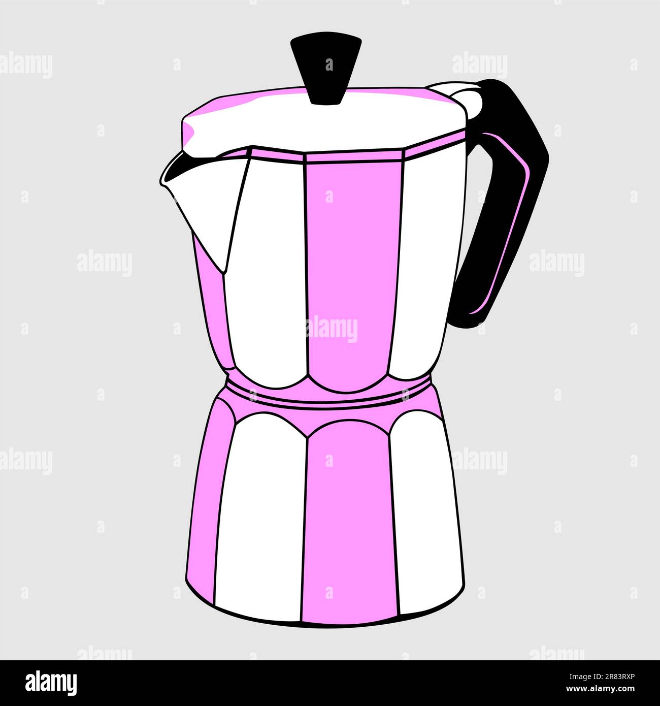 Grey pot Stock Vector Images - Alamy