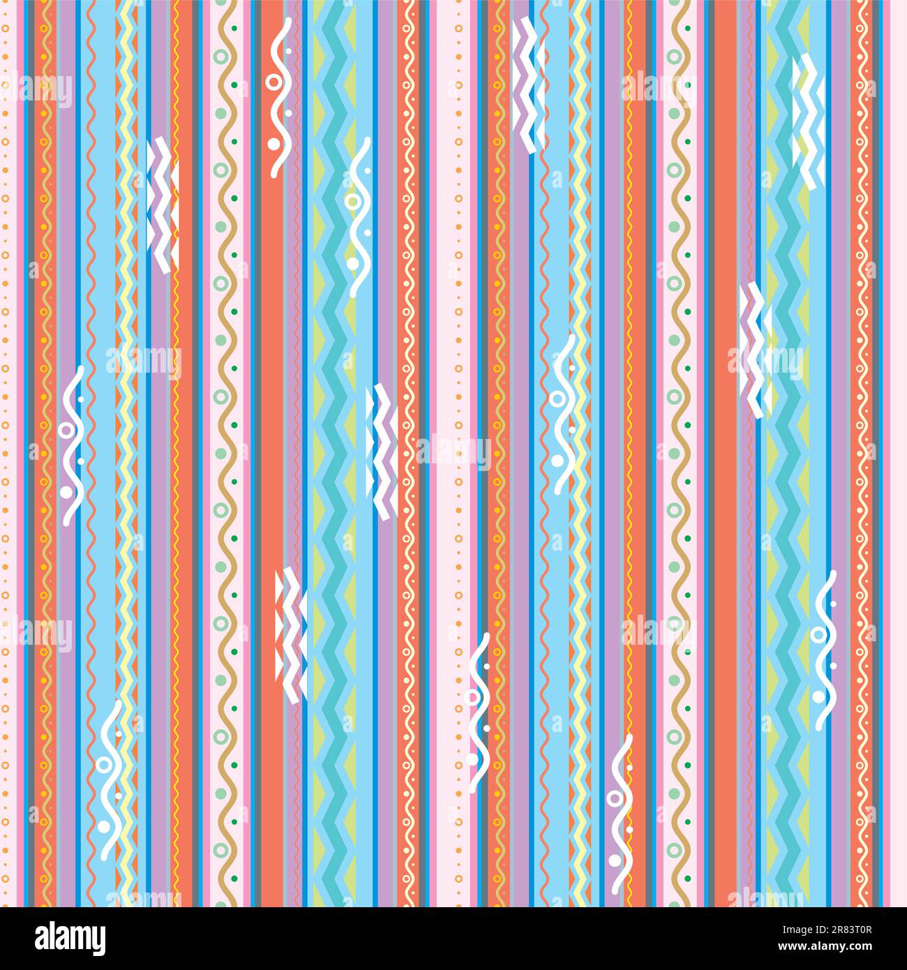 colorful repeating strip seamless pattern Stock Vector Image & Art - Alamy