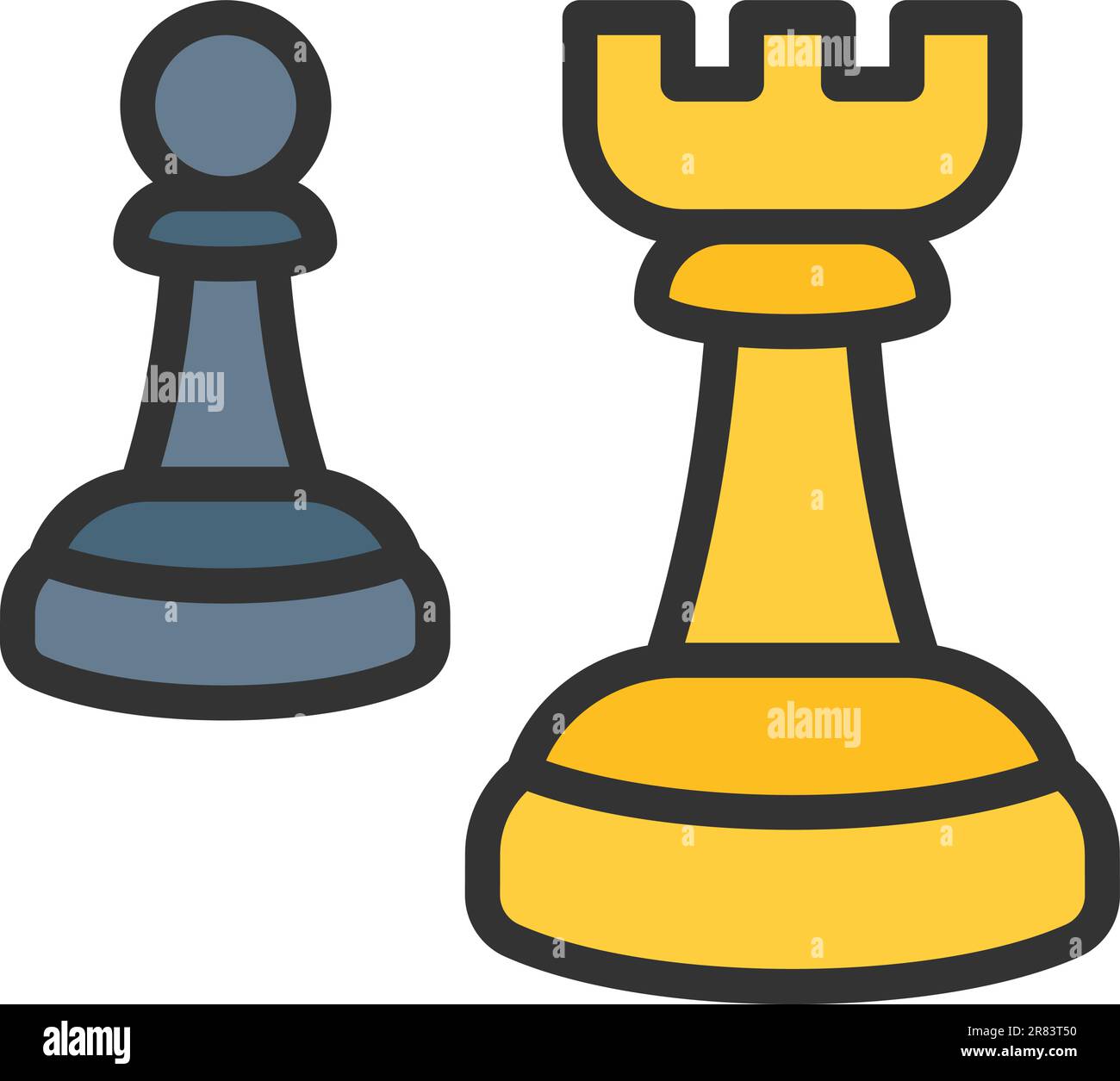 Chess icon vector image Stock Vector Image & Art - Alamy
