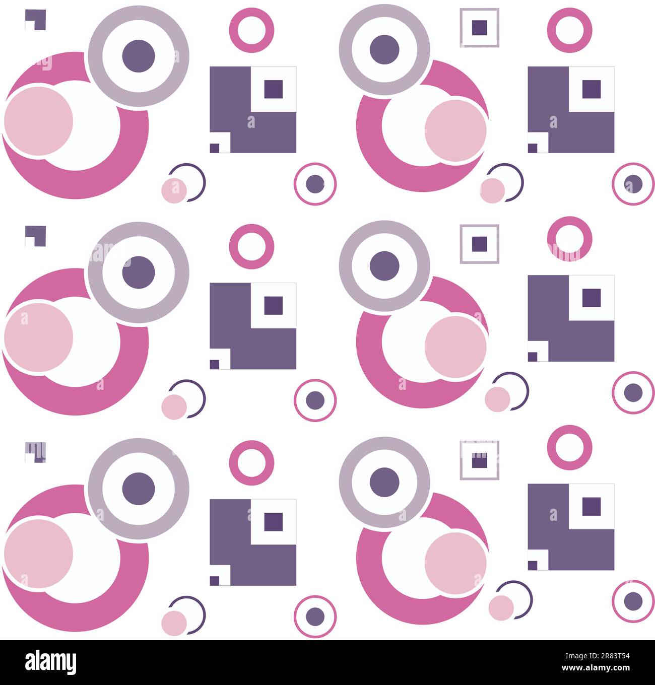 Background with geometric patterns,colored circle on a white background ...