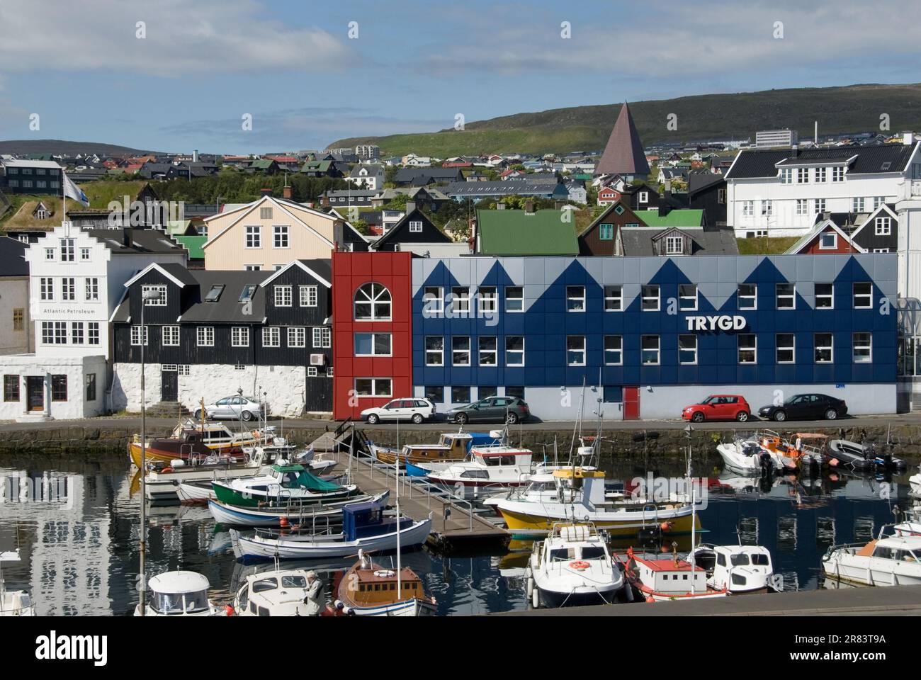East Harbour, Torshavn, Thorshaven, Streymoy Island, Faroe Islands ...