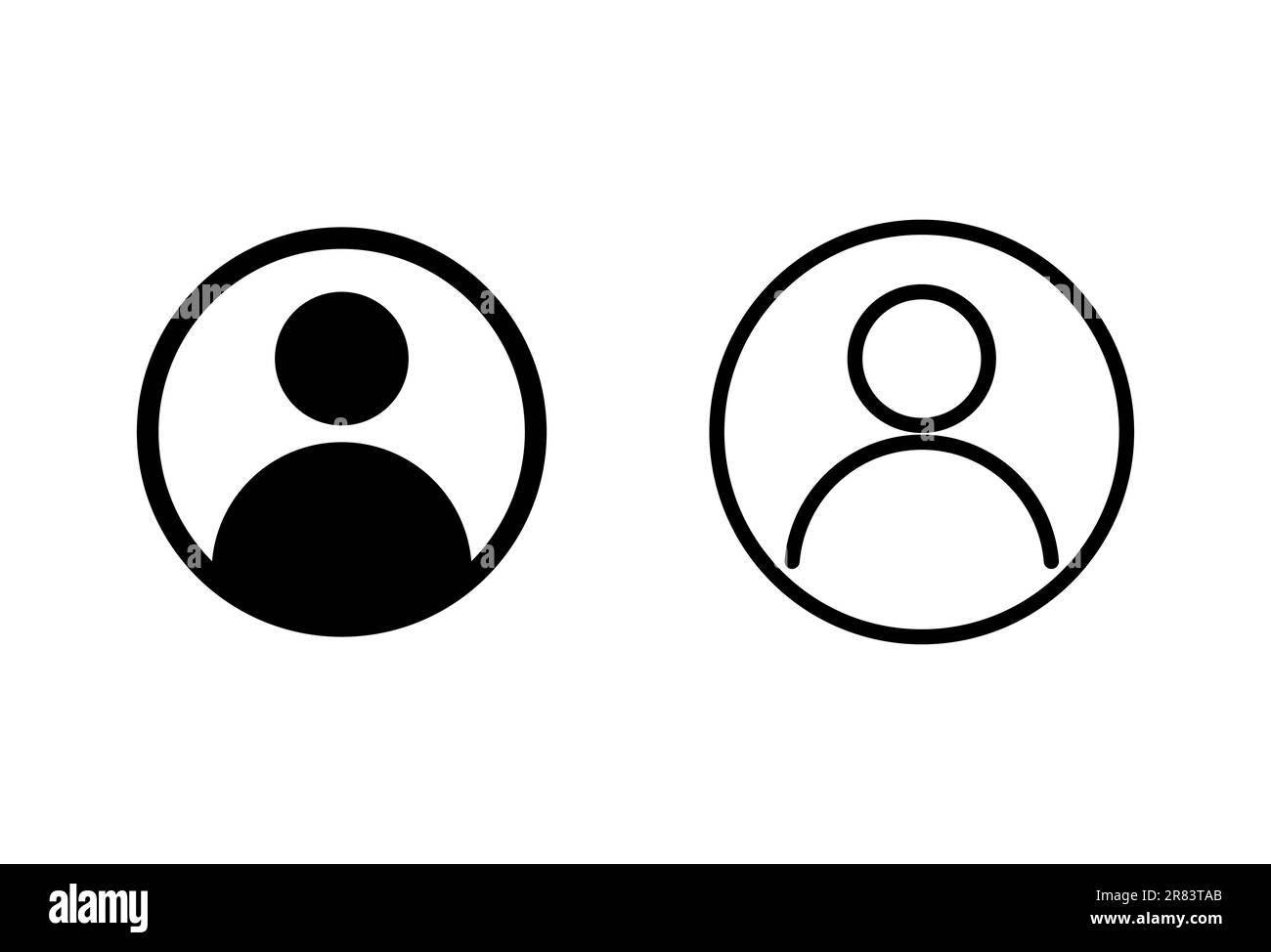 people icon set. person icon vector. User Icon vector Stock Vector ...