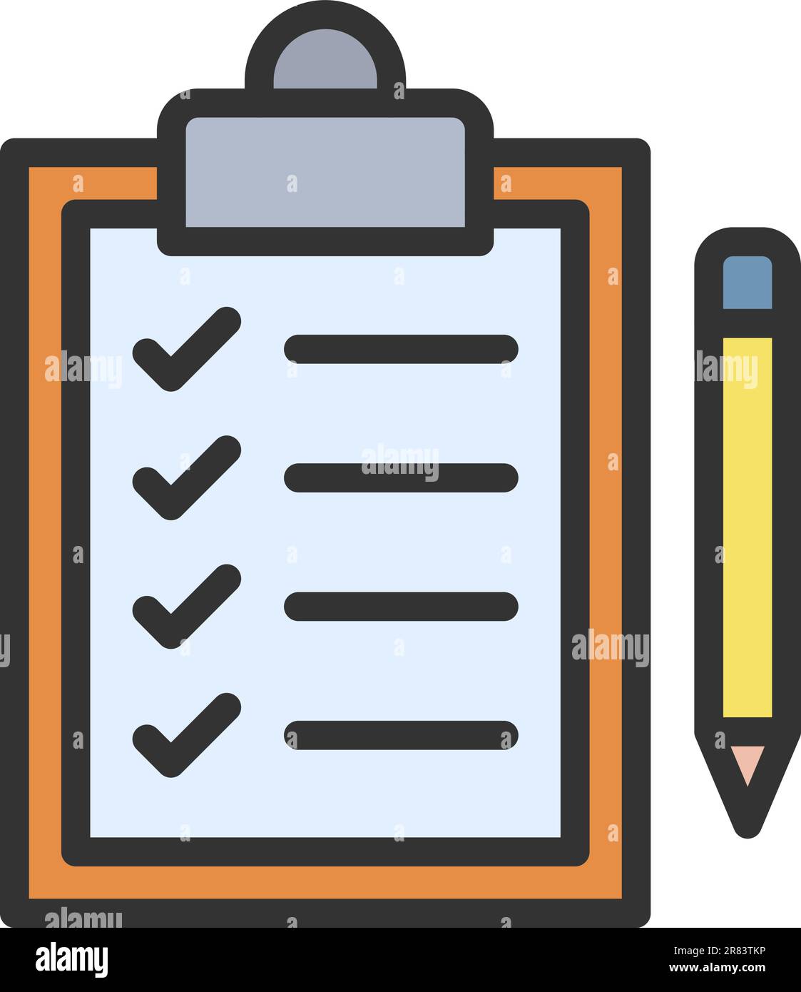 Icon planner agenda Stock Vector Images - Alamy