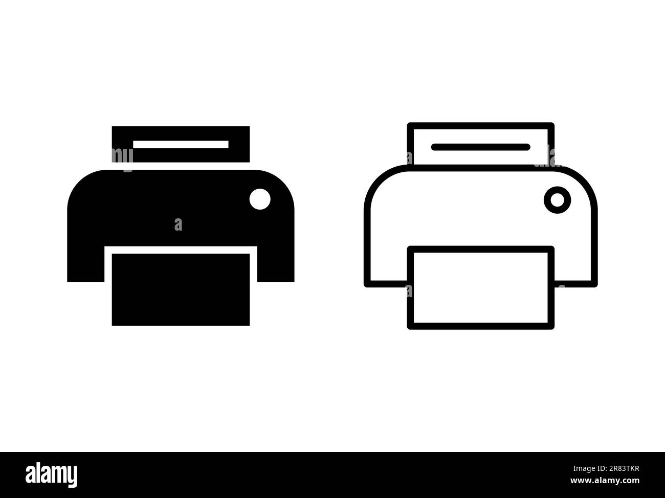 Print icon set. printer icon vector Stock Vector Image & Art - Alamy