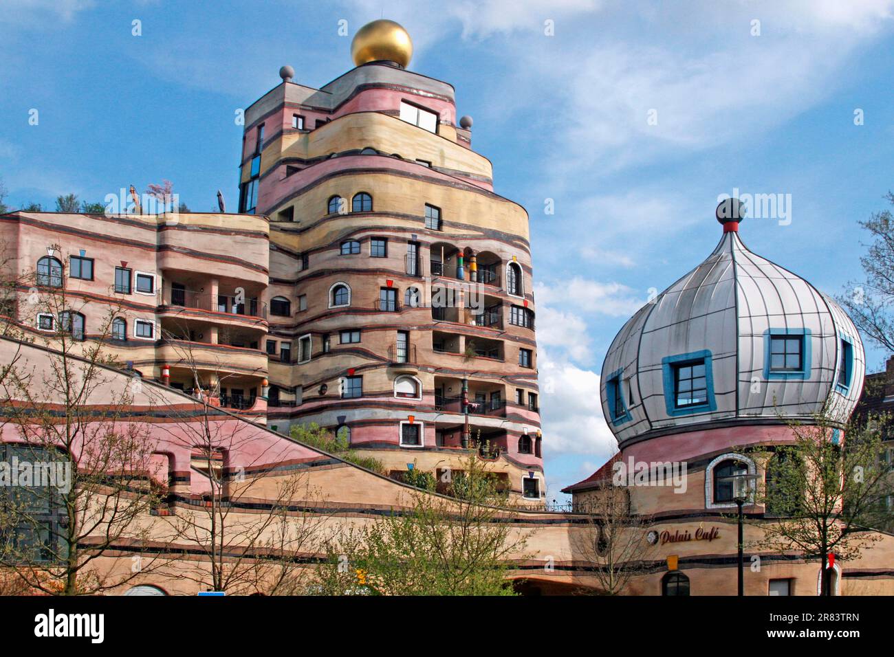 Waldspirale, Hundertwasser House, Darmstadt, Hesse, architect ...