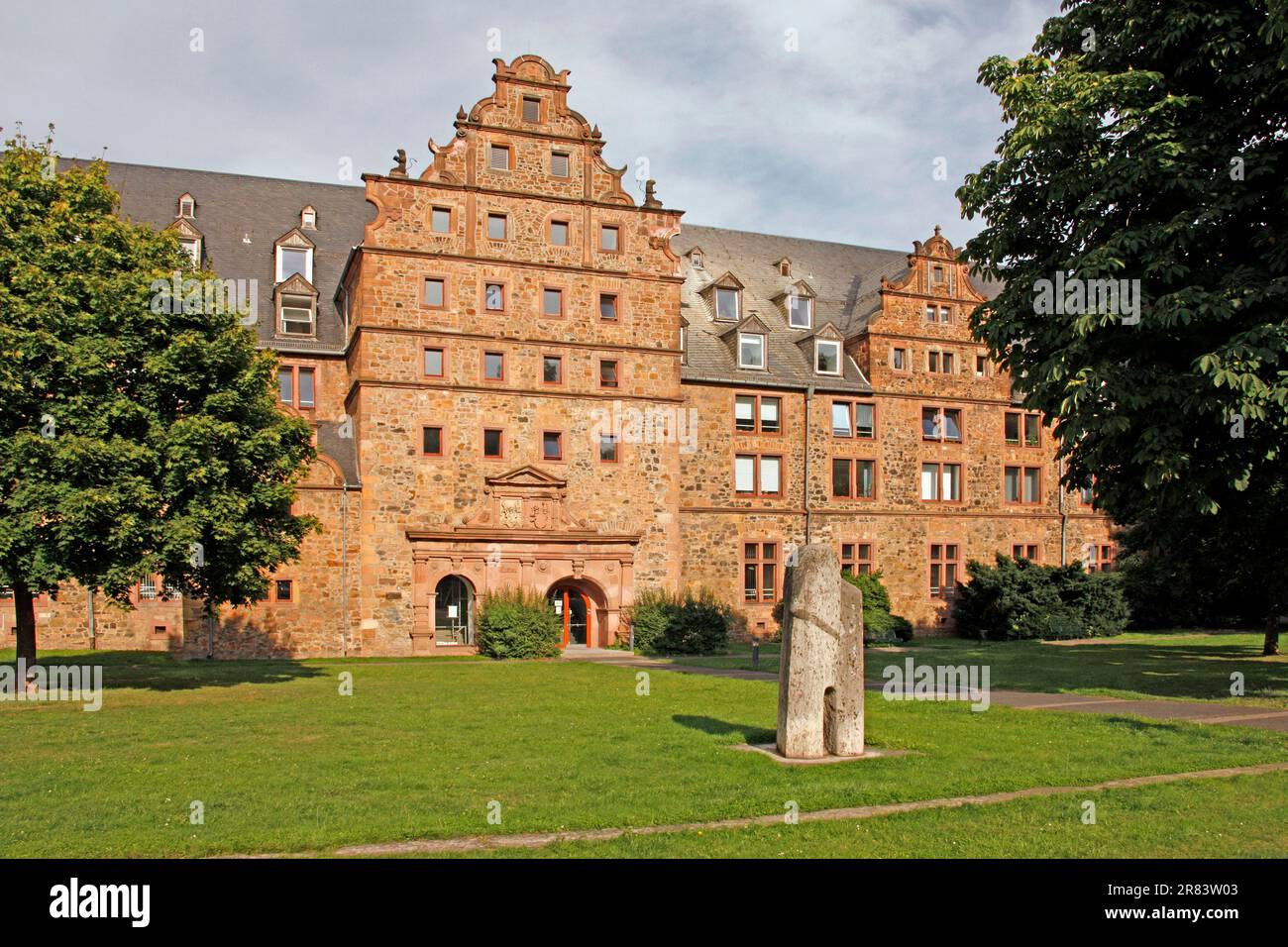 Armoury, built 1585-1590, next to Neues Schloss, Giessen, Hesse ...