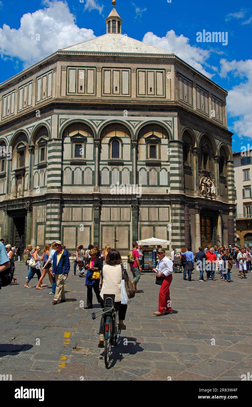 Florence, Baptistry, Gates of Paradise, East Door, Duomo square, Piazza ...