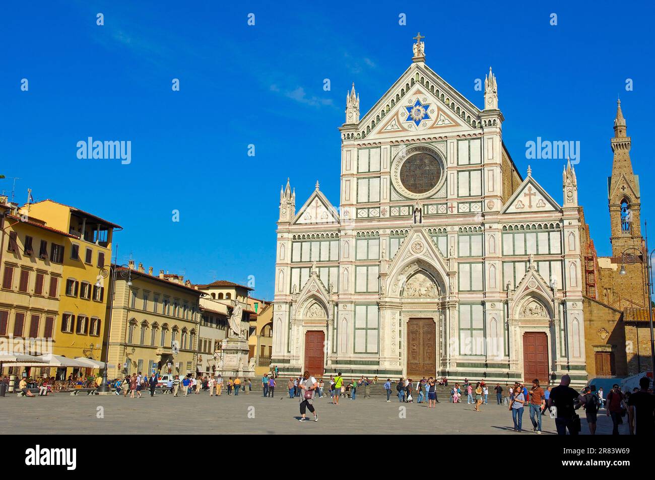 Florence, Church of The Santa Croce, Santa Croce church, Basilica of ...
