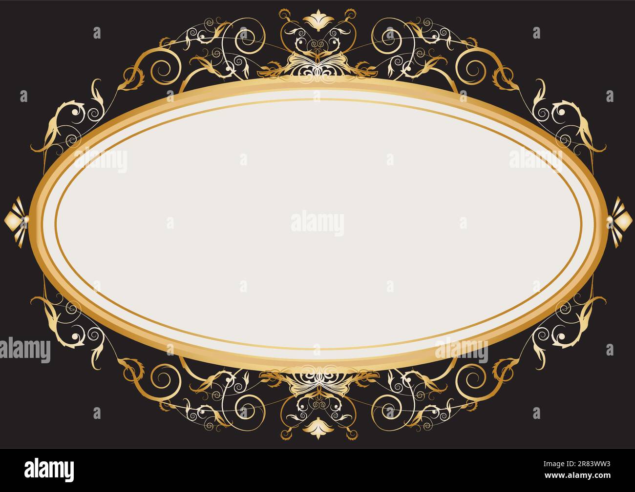 Royal frame Stock Vector Images - Alamy