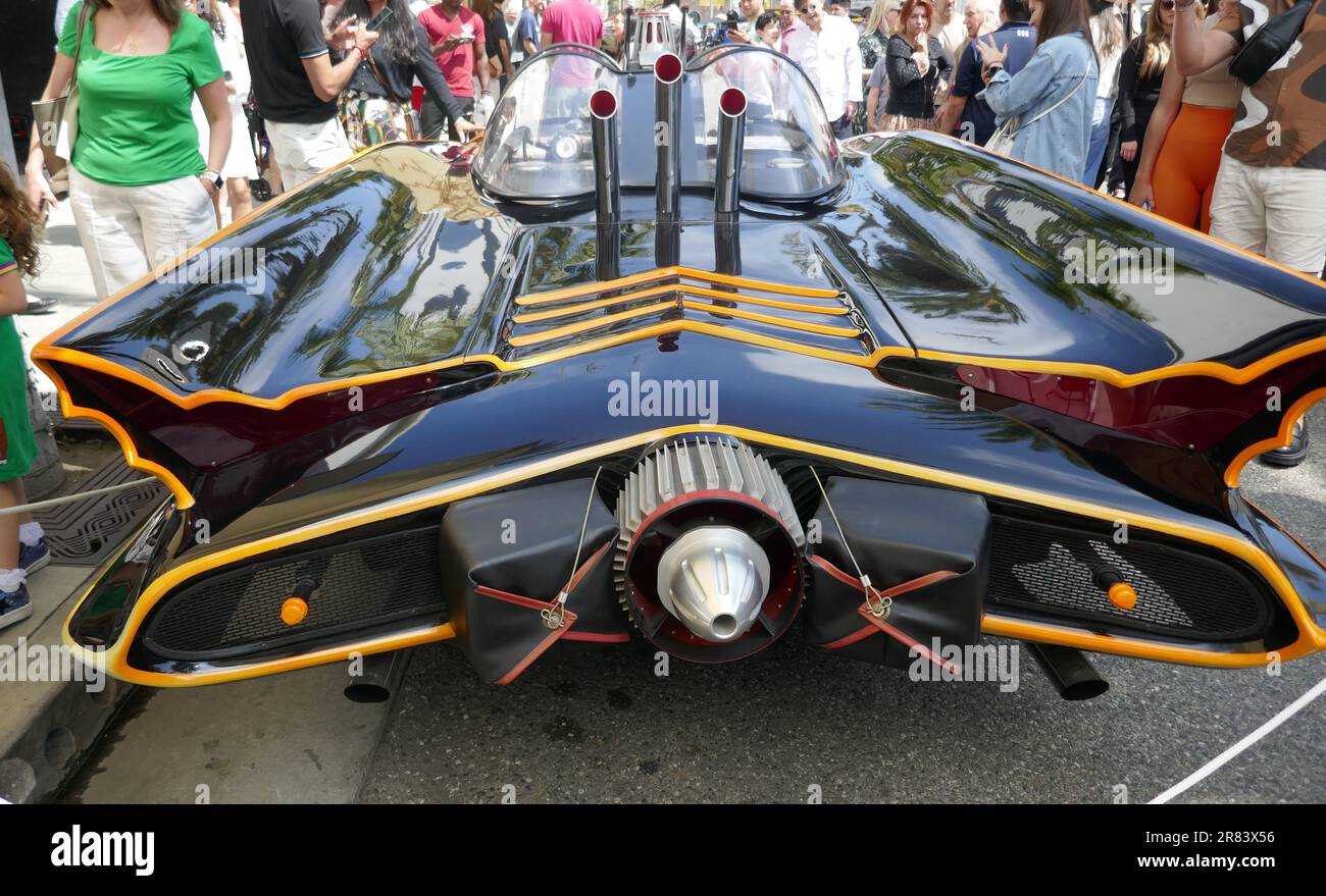 Beverly Hills, California, USA 18th June 2023 1966 Batmobile at Rodeo ...