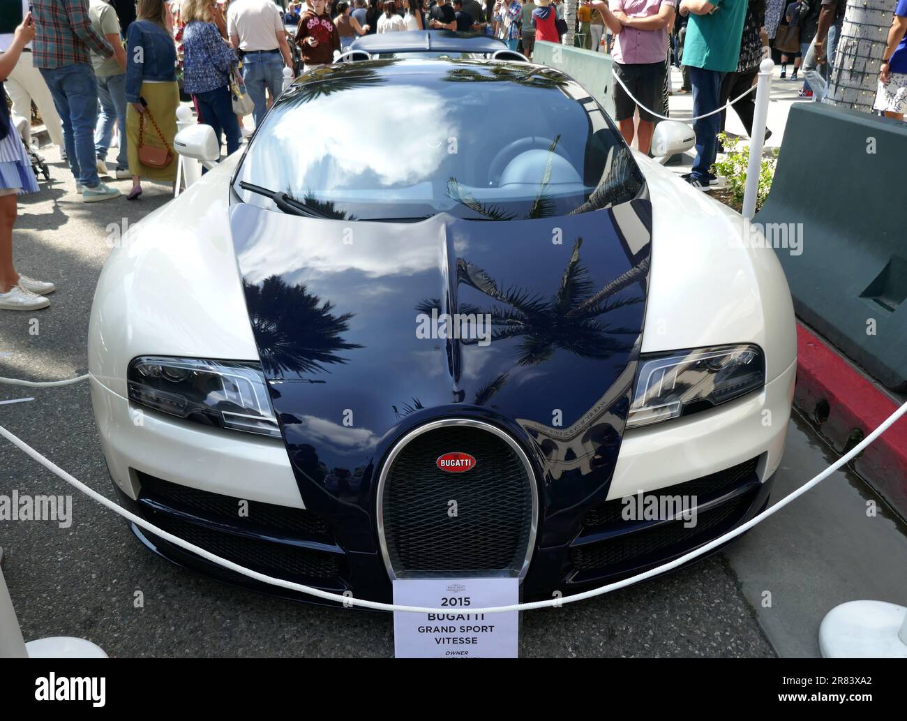 Beverly Hills, California, USA 18th June 2023 2015 Bugatti Brand Sport ...